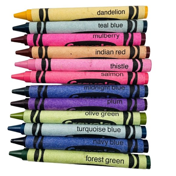 Crayola | Office | 25 Retired And Hard To Find Crayola Crayon Collector ...